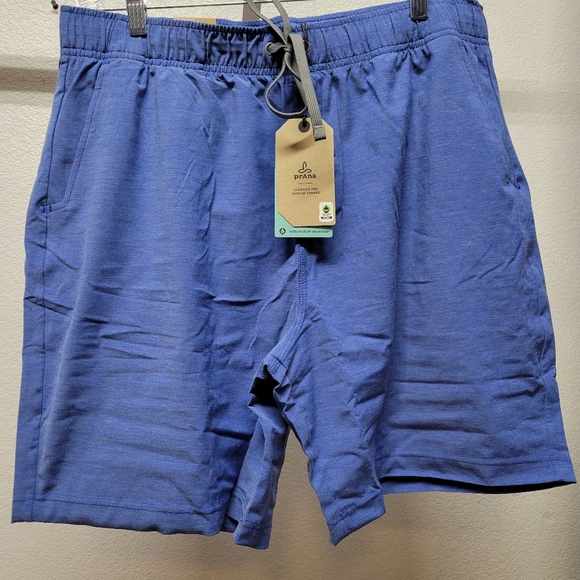 Prana | Shorts | Prana Metric Ewaist Short Rich Sapphire Xxl Nwt | Poshmark